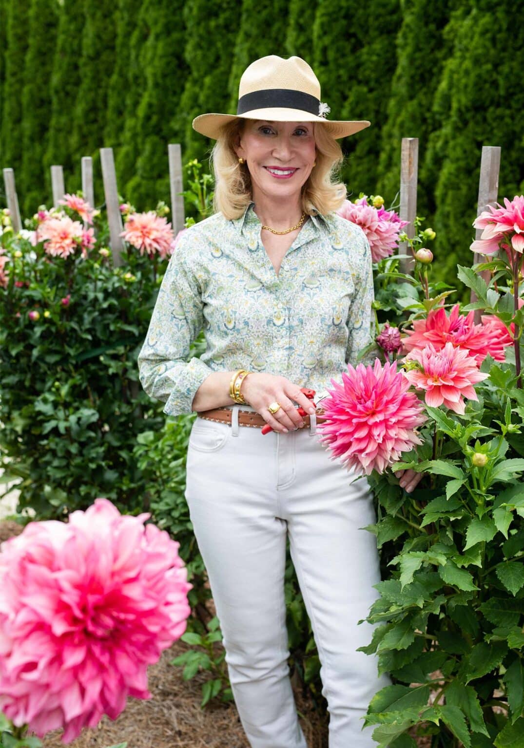 Elizabeth Locke on Growing Dahlias - Wine and Country Life