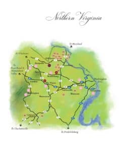 Virginia Winery Maps - Wine and Country Life