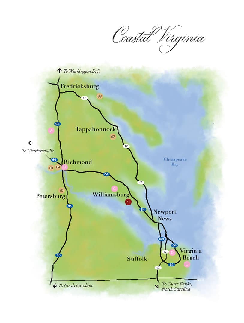 Virginia Winery Maps - Wine and Country Life